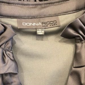 Donna Ricco | Dresses | Donna Ricci V Neck With Ruffle Detail | Poshmark